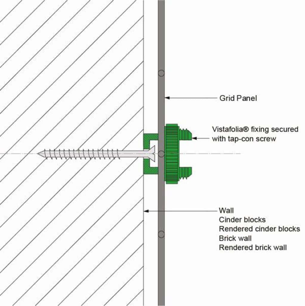 Artificial Green Wall Fixing System - Nu Eden
